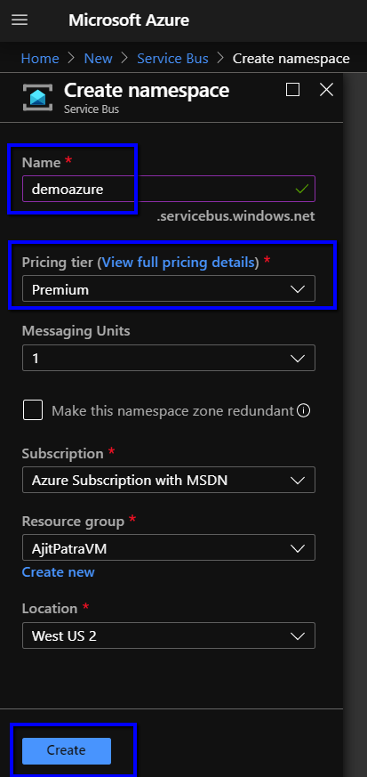 D365: Post custom message to Azure Service Bus Queue C# – Ajit Patra