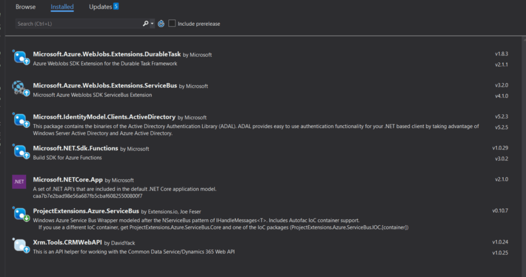 Using Service Bus Triggered Azure Durable Function with D365 CE – Ajit Patra
